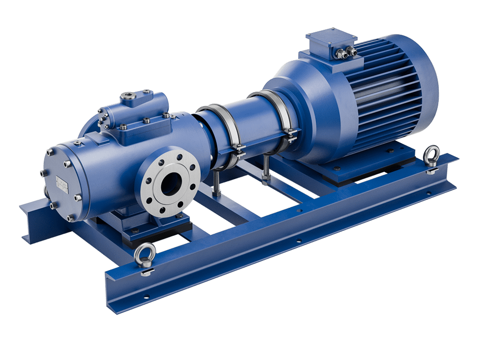 KRAL C series screw pumps